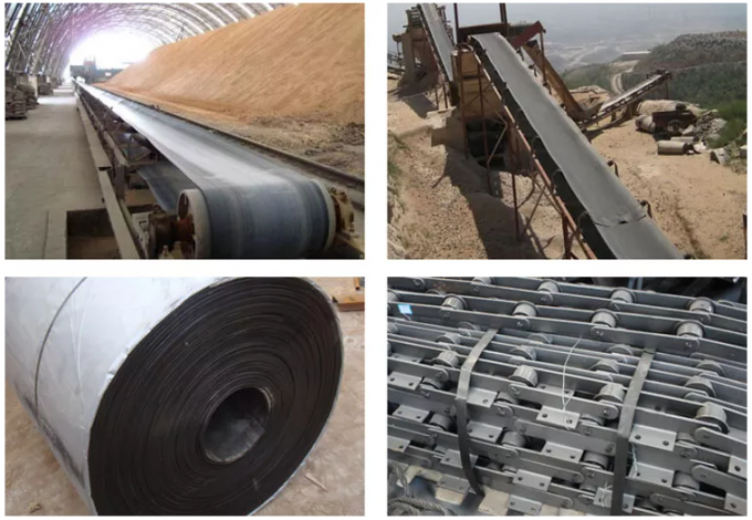 EP Fabric Rubber Mining Conveyor Belt For Industrial